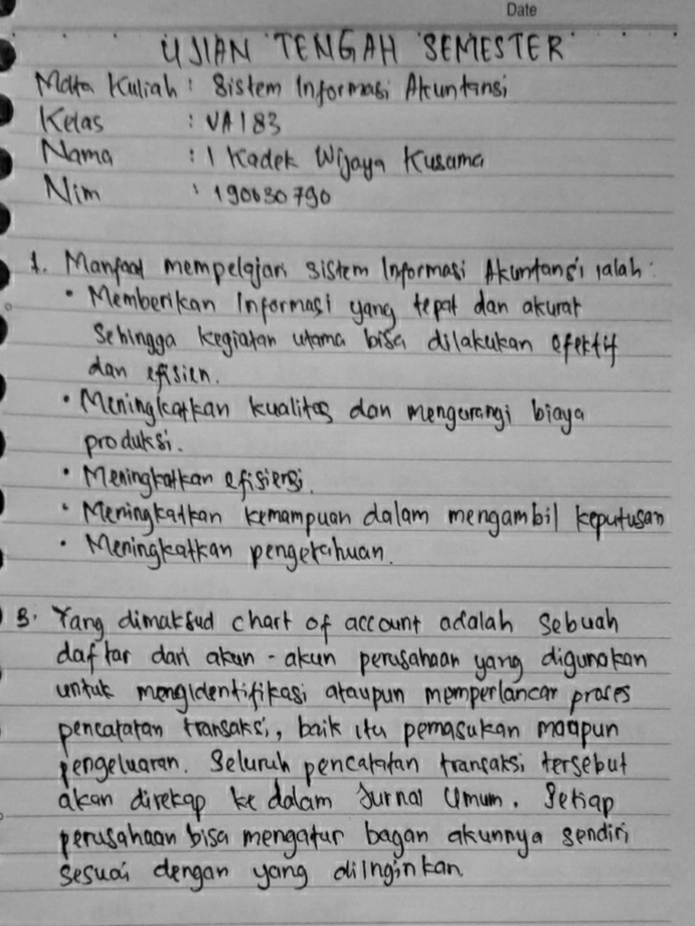 Uts Sia - 190030790 | PDF