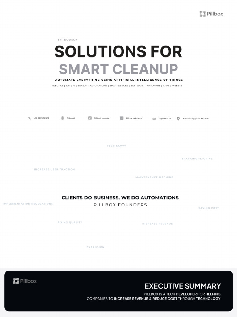 Pillbox IntroDeck Smart CleanUp | PDF