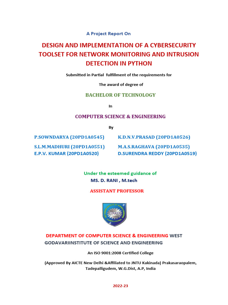 Detection Of Real Time Malicious Intrusions And Attacks In Iot Empowered