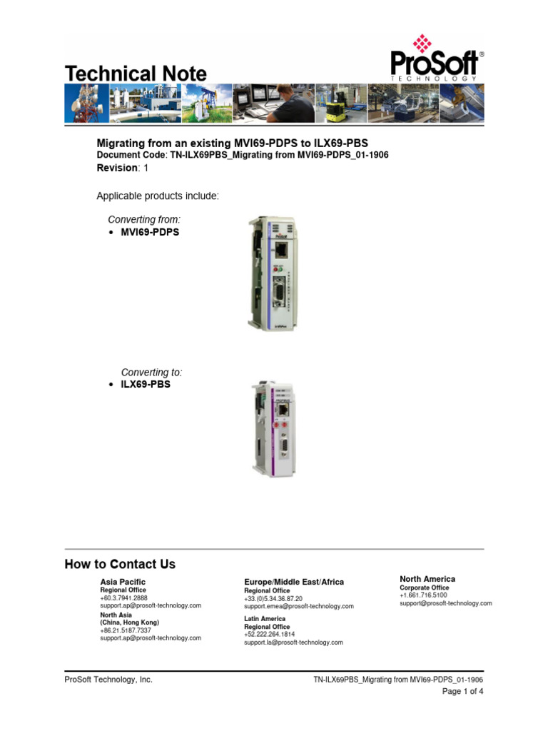 ILX69-PBS Migration Guide | PDF | Computing | Computer Science