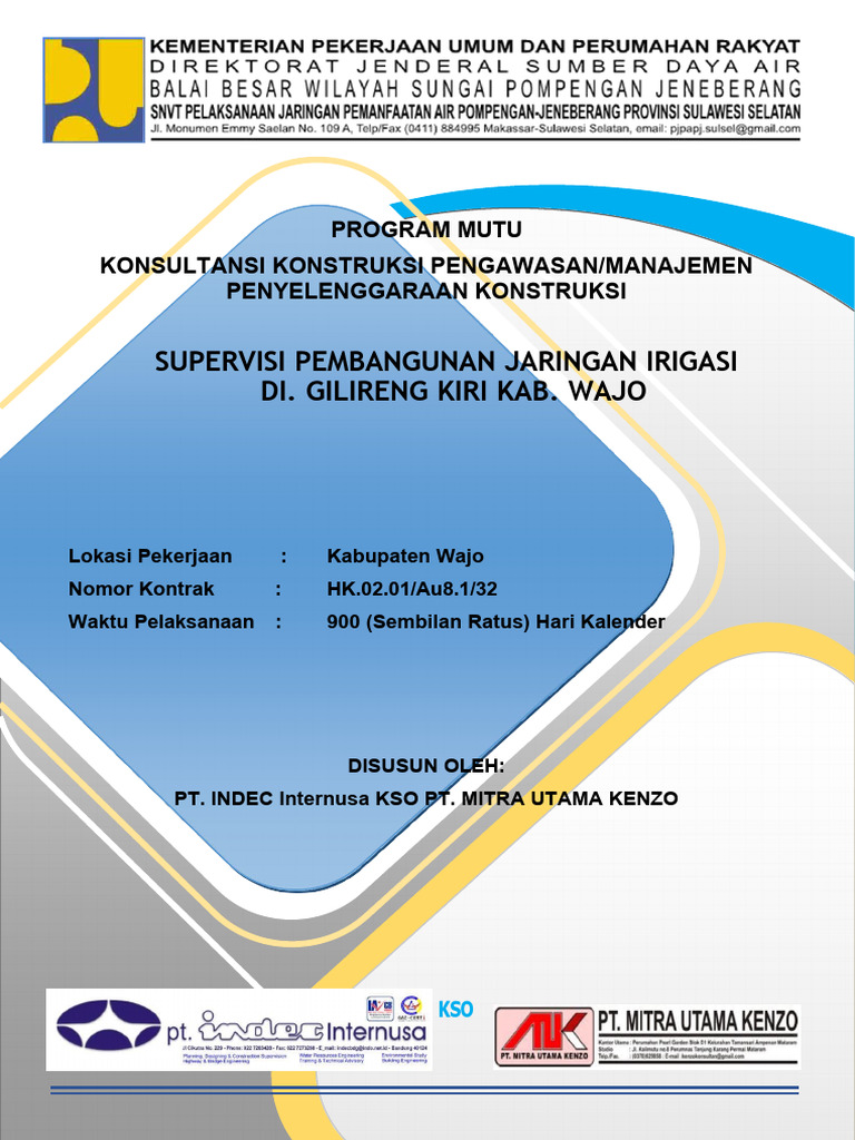 Lap Program Mutu SPV Gilireng Kiri | PDF