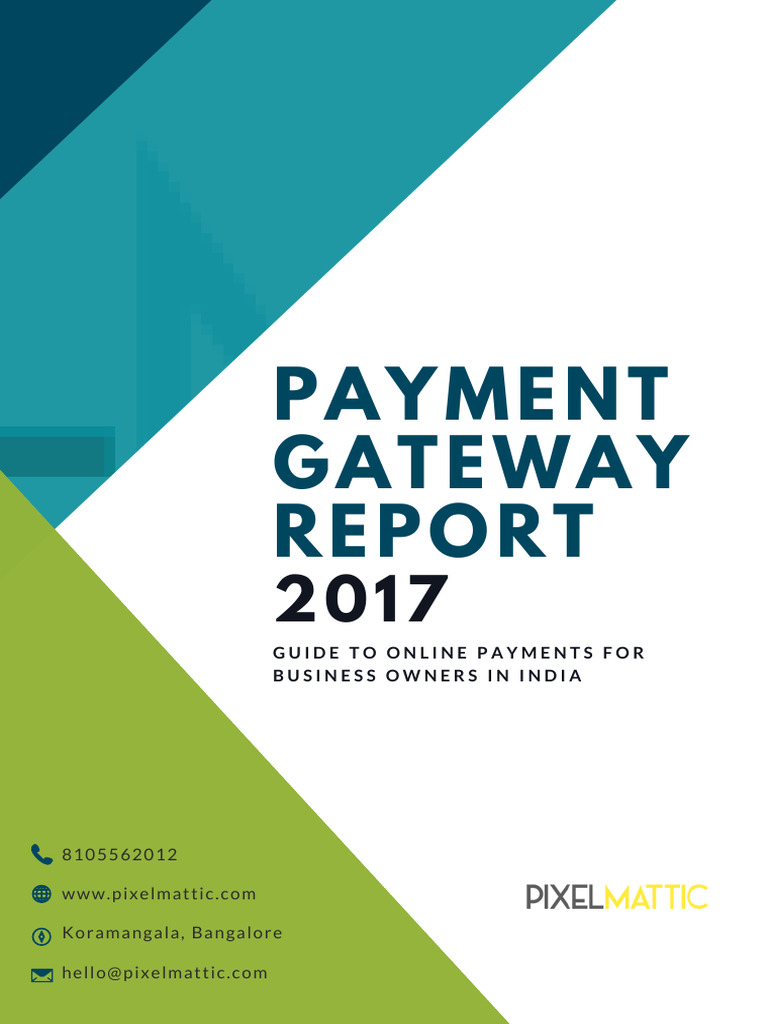 PIXELMATTIC Payment Gateway Report Highlighted | PDF | Credit Card ...