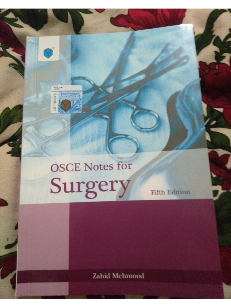Dr. Zahid Mehmood's Osce Book | PDF