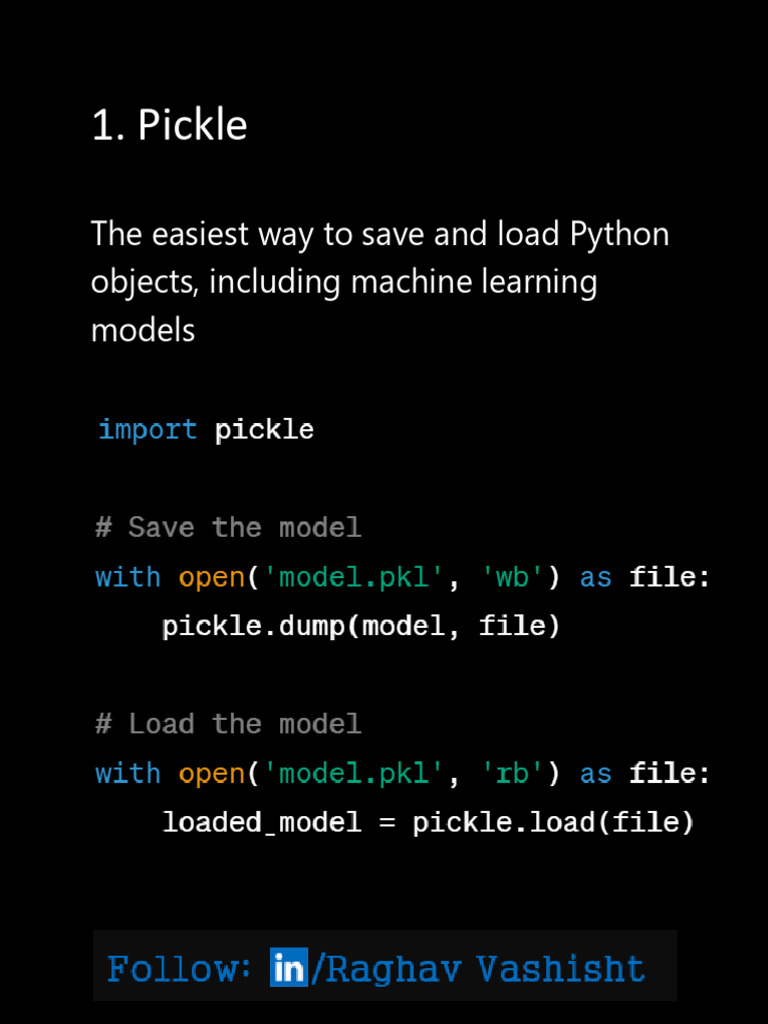Save A ML Model | PDF | Computers
