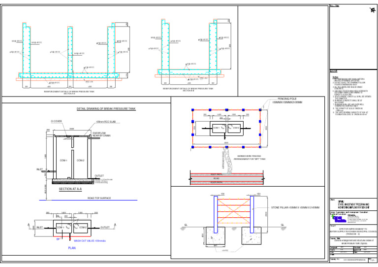 Break Pressure Tank Reinforcement Details | PDF | Building Materials ...