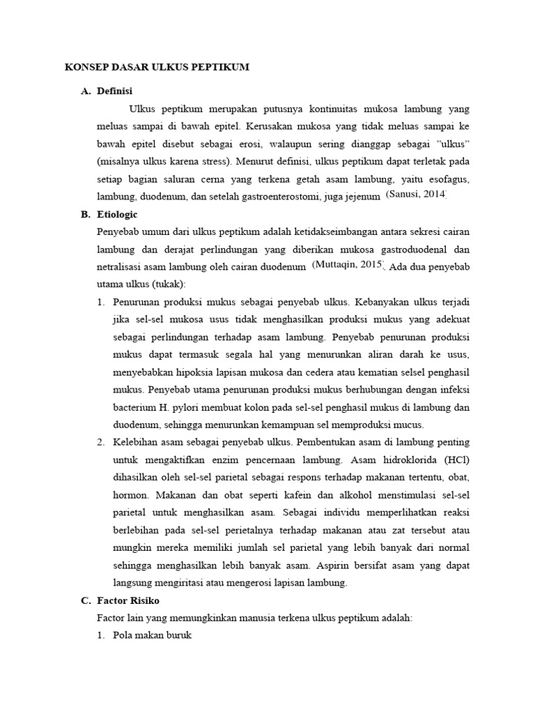 Panduan Lengkap Ulkus Peptikum | PDF | Kesehatan Holistik