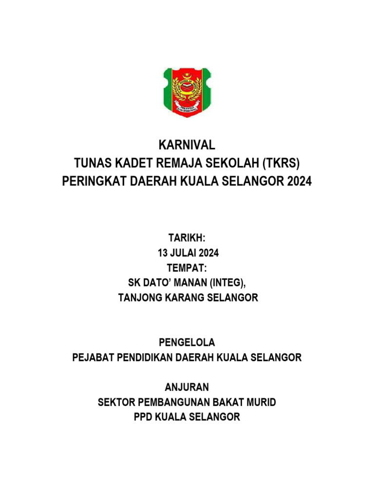 Karnival TKRS 2024 Terkini | PDF