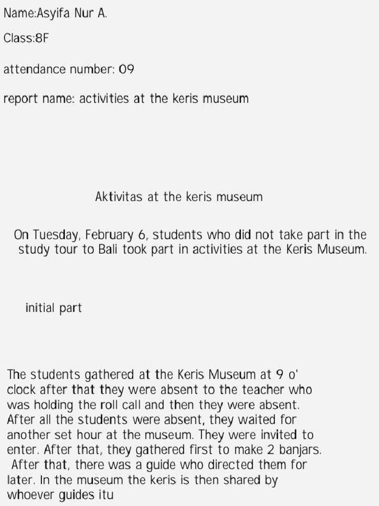 Asyifa_nur_A_8F_09_pdf_museum_keris (1) | PDF