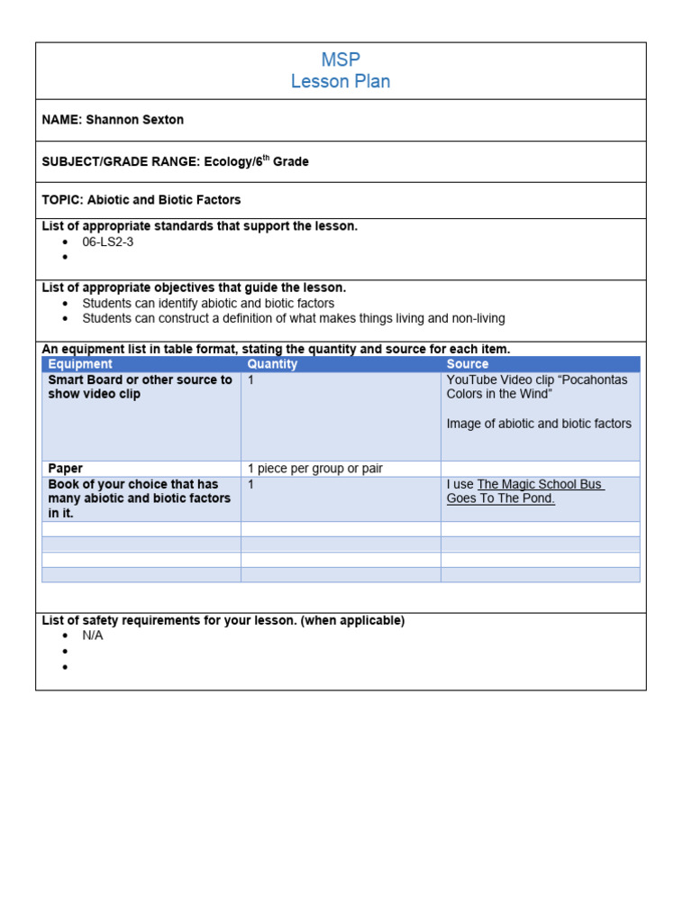 Ecology Abiotic and Biotic Factors | PDF | Ecosystem | Ecology