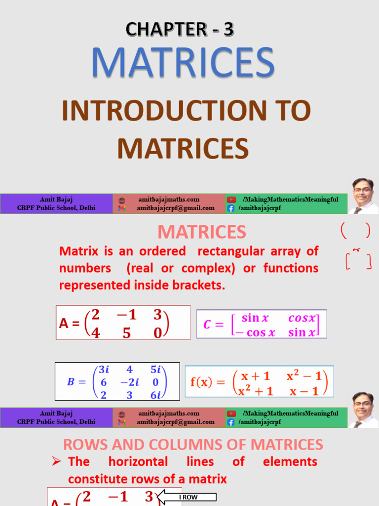 Maths | PDF | Matrix (Mathematics) | Functions And Mappings