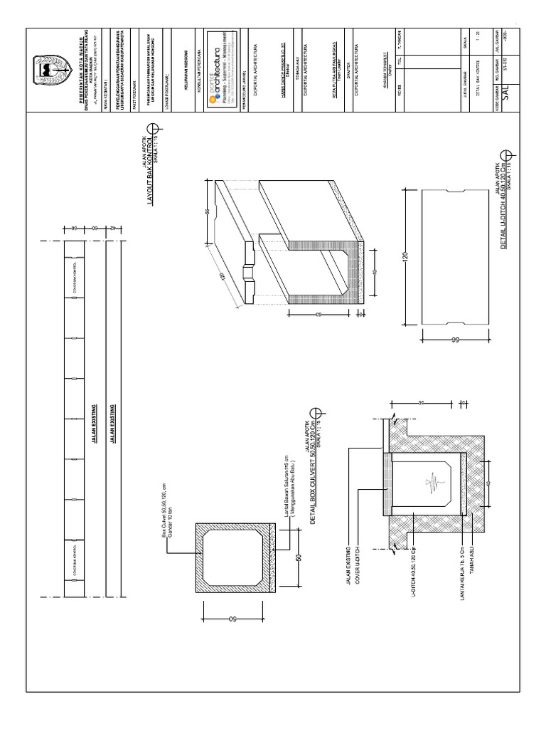 Detail Saluran Udit | PDF
