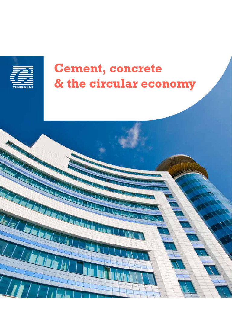 Cement, Concrete & The Circular Economy | PDF | Cement | Concrete