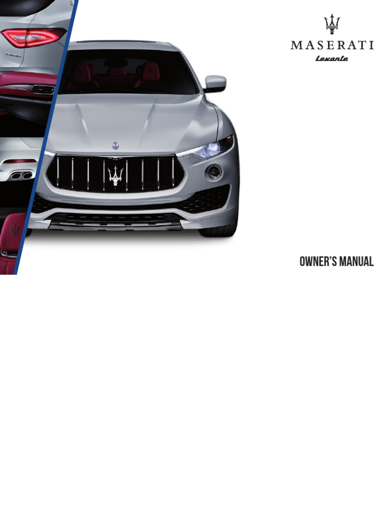 Maserati Owner's Manual Overview | PDF | Traffic Collision | Automotive ...