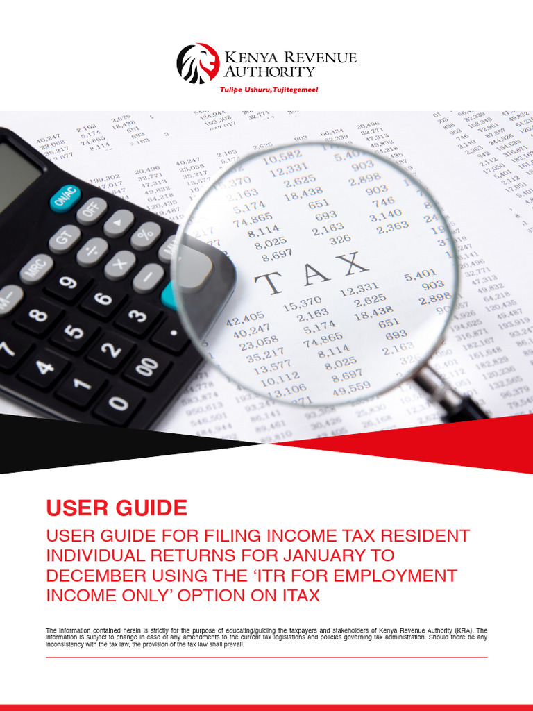 Kenya Tax Return Filing Guide | PDF | Taxes | Government Finances