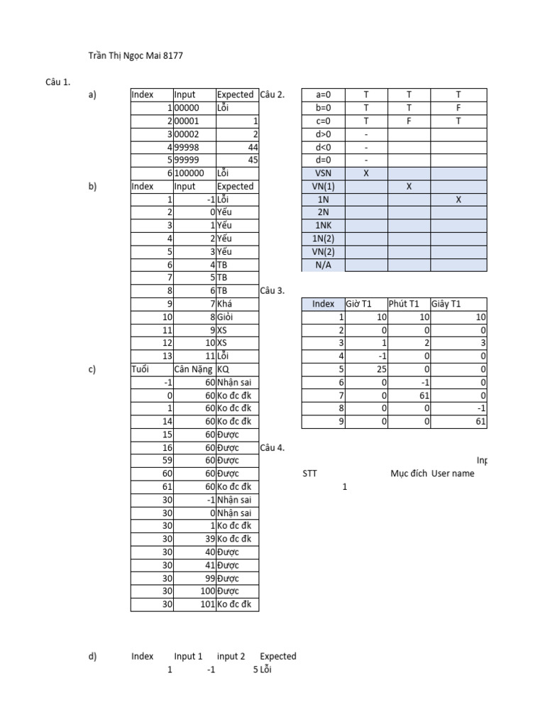 TranThiNgocMai 8177 ASM | PDF