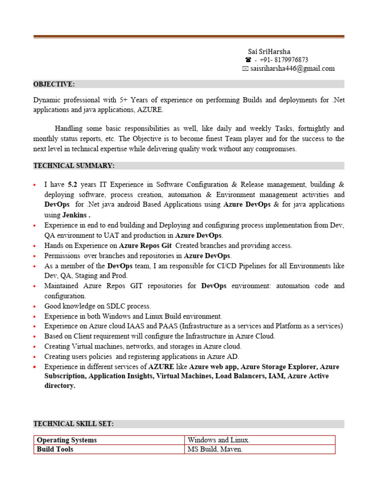 Devops - Harsha - Updated | PDF | Microsoft Azure | Cloud Computing