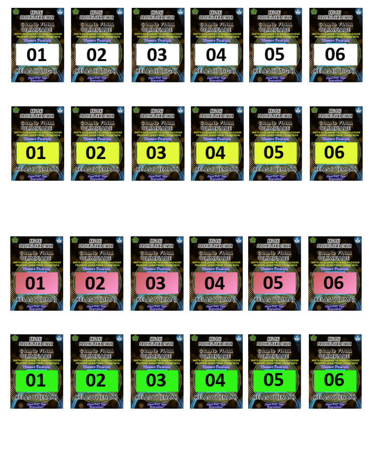 Kartu Tanda Peserta | PDF