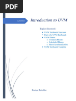 UVM Testbench Architecture Overview | PDF
