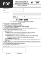 BE Form 2024 for Non-Business Residents | PDF | Taxes | Identity Document