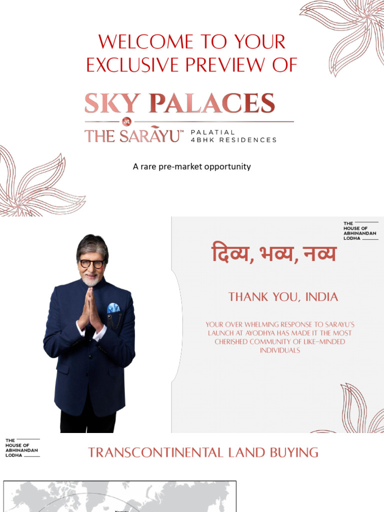 Exclusive Sky Palace Investment Opportunity | PDF | Marketing | Private ...