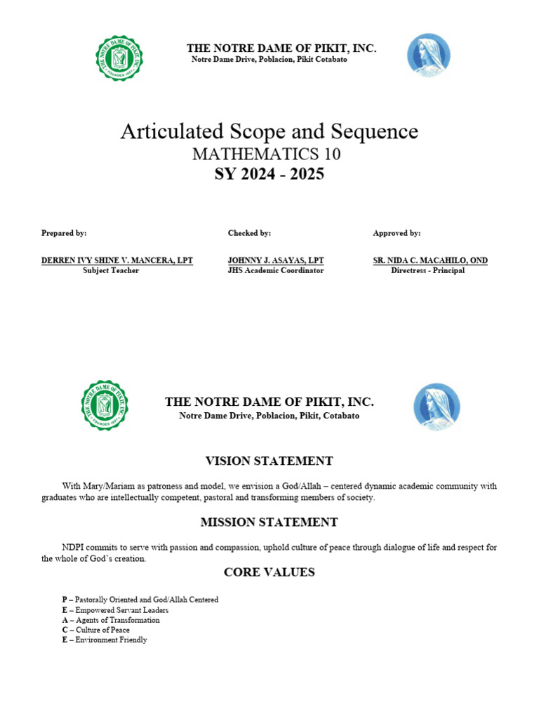 Math 10 | PDF | Circle | Trigonometric Functions