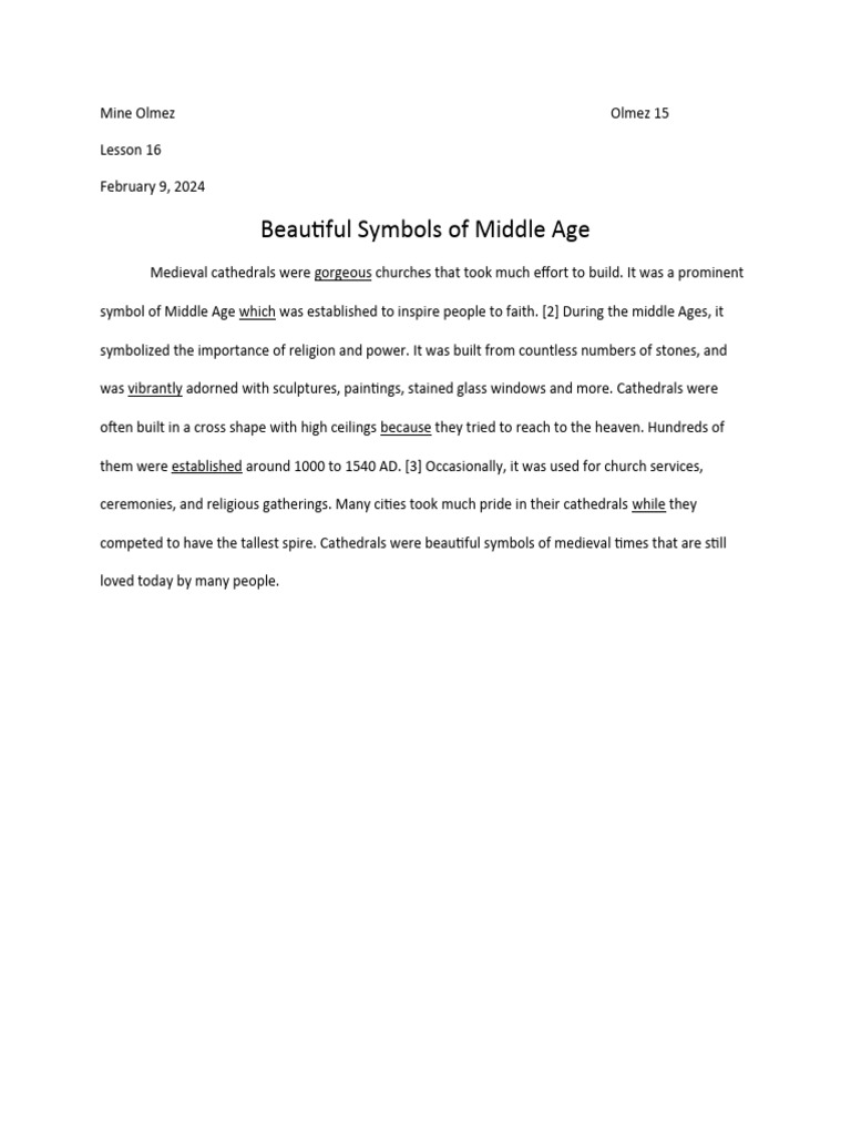 Beautiful Symbols of Middle Age | PDF