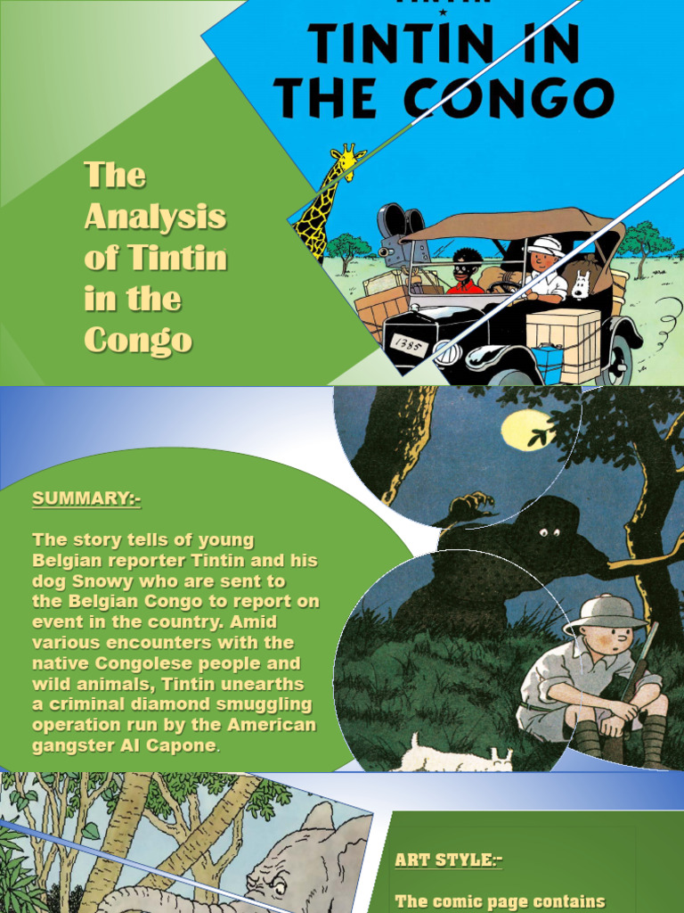 Tintin in The Congo | PDF | Belgian Comic Strips | Belgian Comics