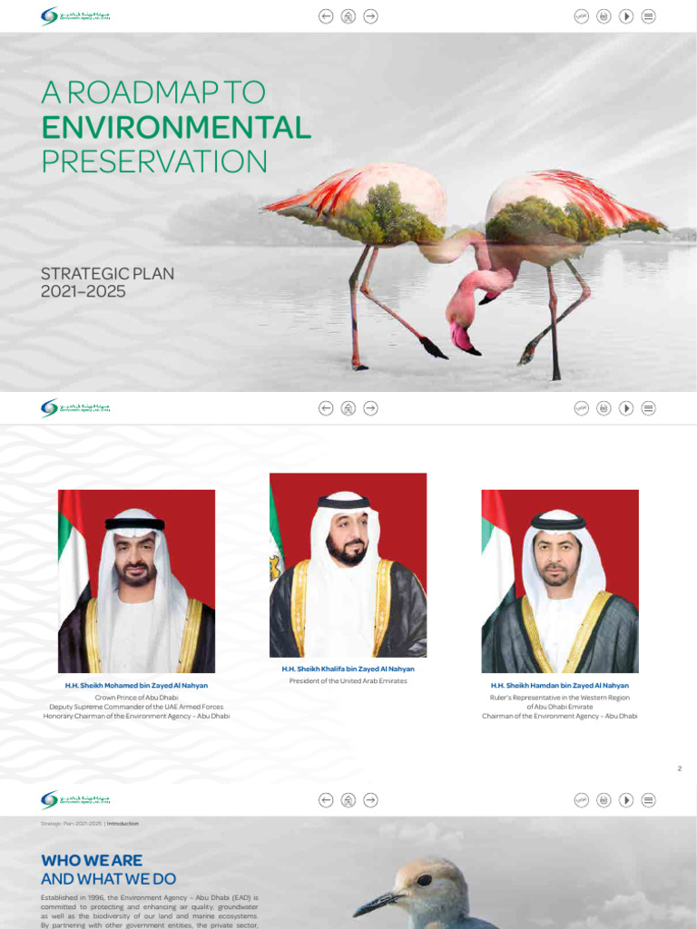 Abu Dhabi Environmental Strategy 2021-2025 | PDF | United Arab Emirates ...