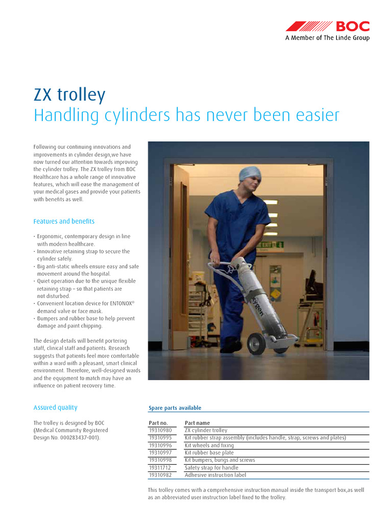 405770healthcare ZX Trolley Factsheet - tcm409-54458 | PDF