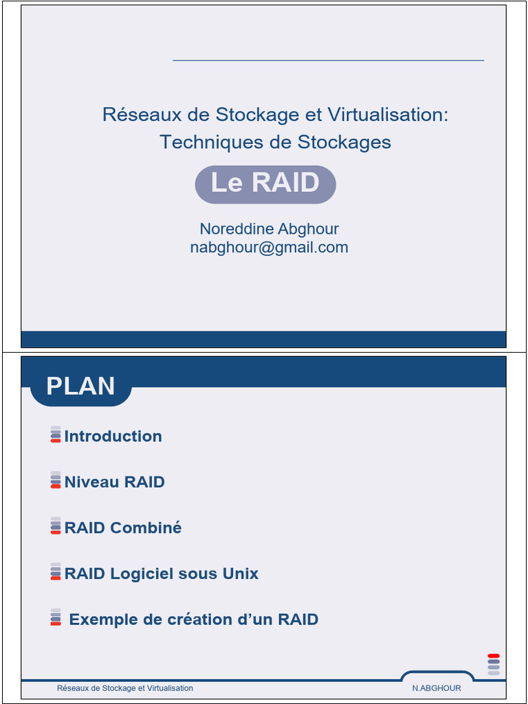 01 - Raid - LVM | PDF | Informatique | Technologie de système d ...