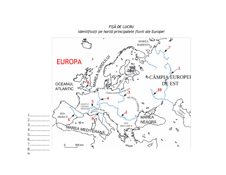 Fisa Fluviile Europei | PDF
