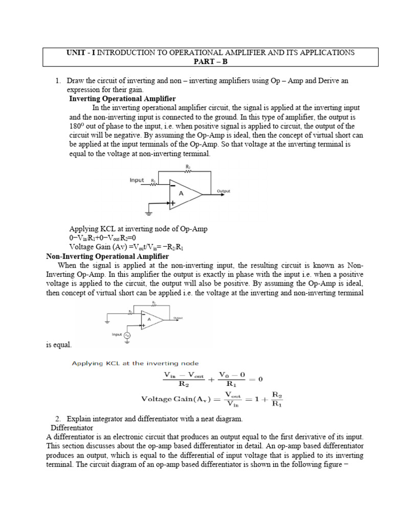 13 Marks ANALOG-AND-DIGITAL-INTEGRATED-CIRCUIT-QUESTION-BANK With Answer | PDF | Operational ...