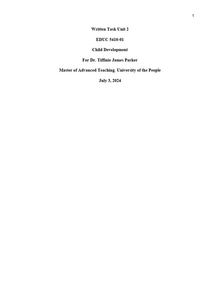 CD Writing Task 2 | PDF | Learning | Cognitive Psychology