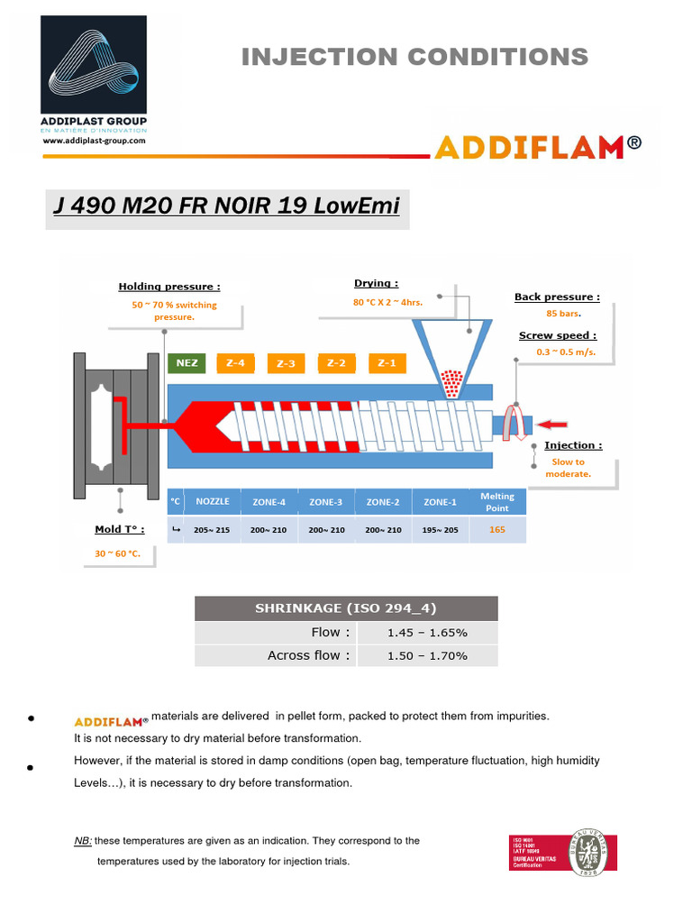 Addiflam - J 490 M20 FR NOIR 19 LowEmi | PDF