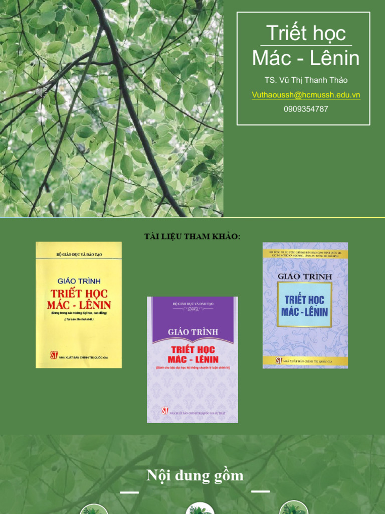 C1.1.Khai Luoc Triet Hoc | PDF