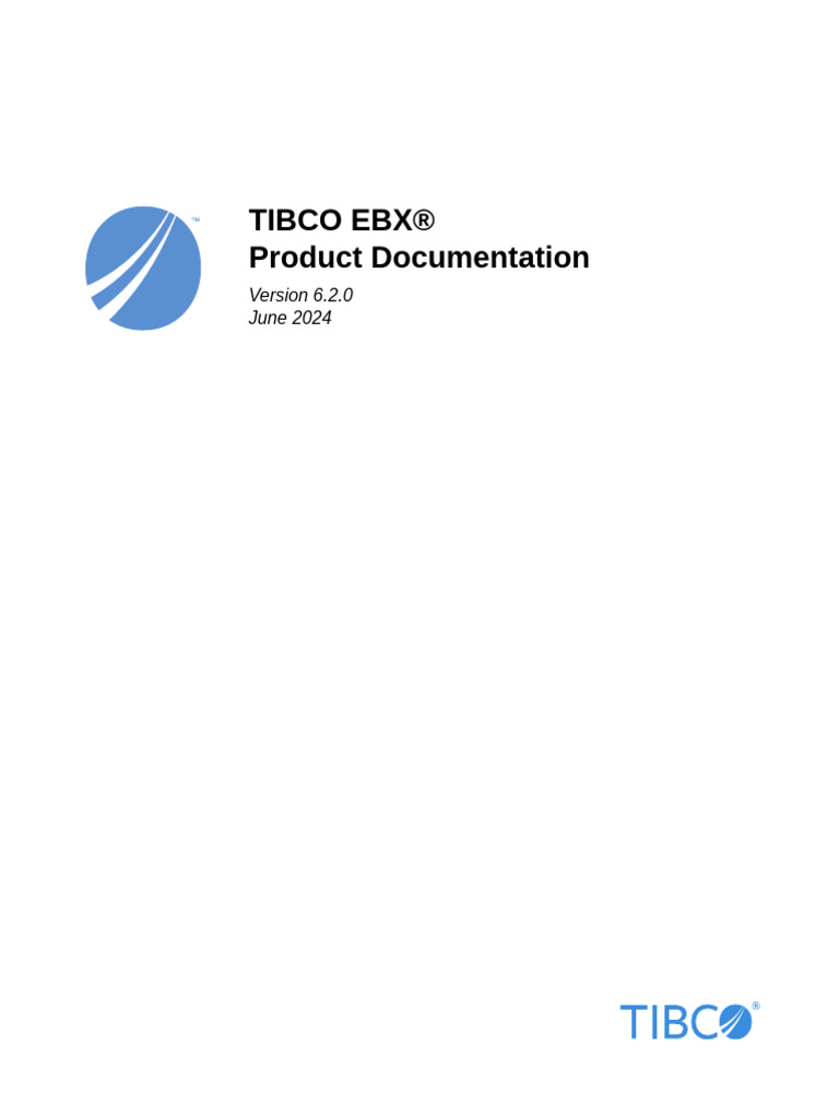 TIB Ebx 6.2.0 Advanced Documentation | PDF | Metadata | Version Control