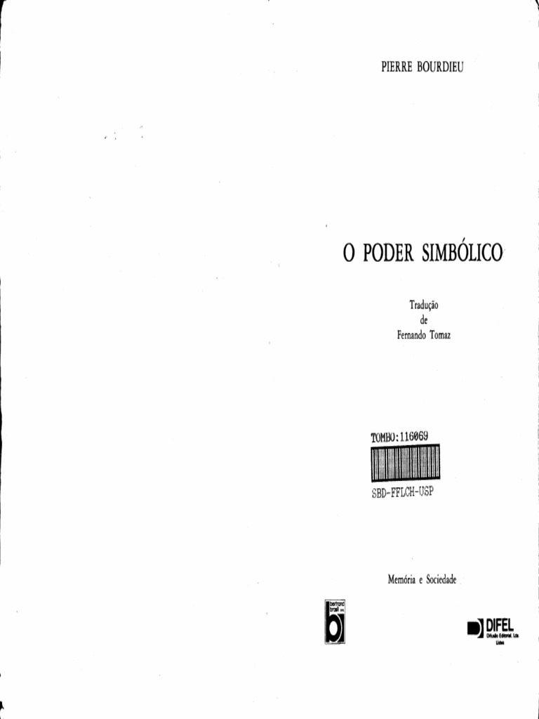 Poder Simbolico | PDF