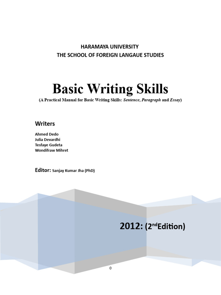 Basic Writing Handout | PDF | Grammatical Number | Subject (Grammar)