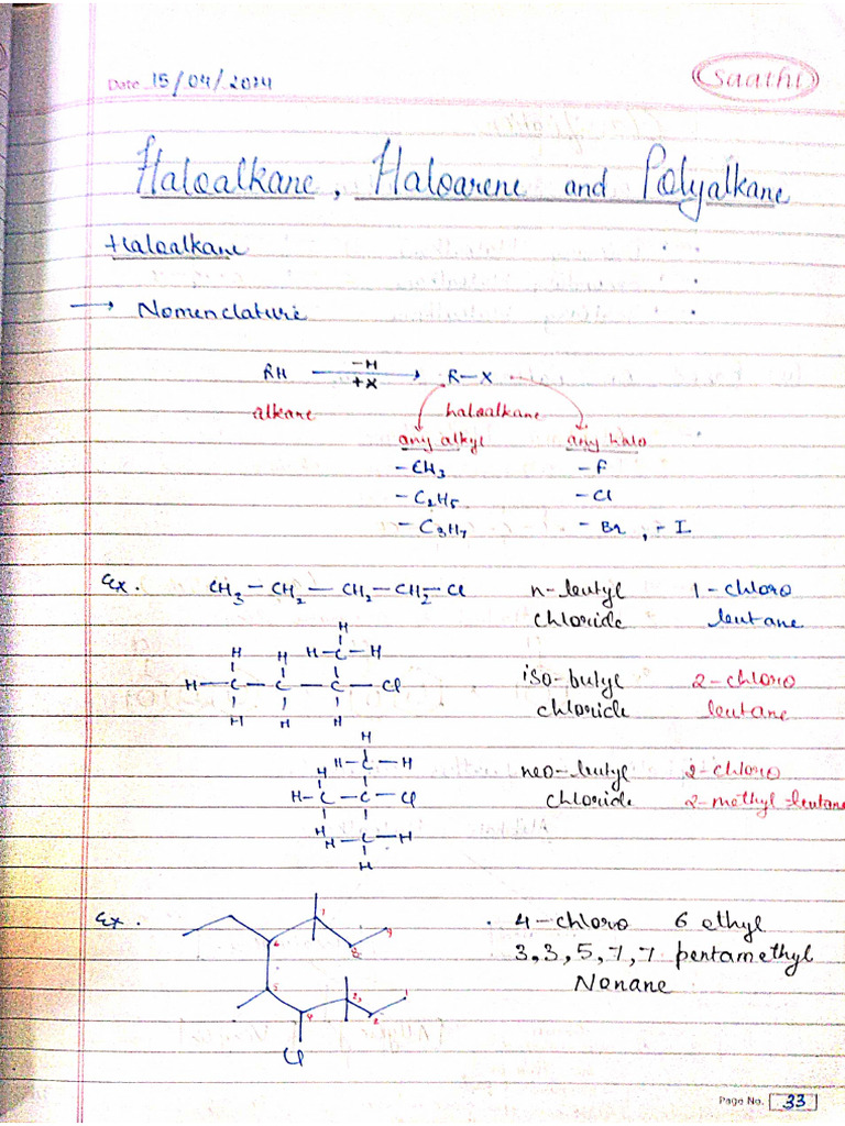 Haloalkane Halorene and Polyalkane | PDF