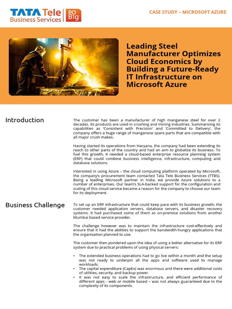 MS Azure Case Study 1 12102023192642774 53202411359198 | PDF | Cloud Computing | Enterprise ...