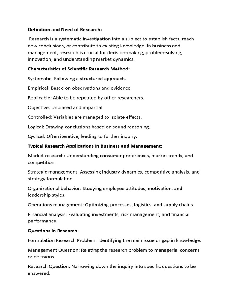 final-Business Research Methods | PDF | Sampling (Statistics) | Survey Methodology