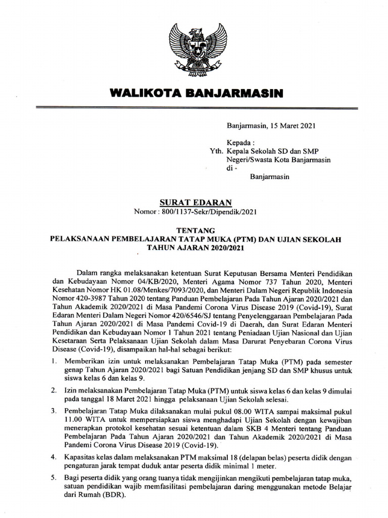 SE PLH Walikota | PDF