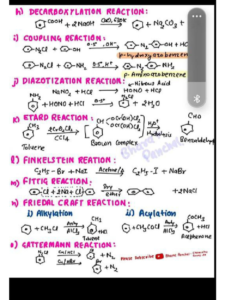 Chemistry Flow Chart Notes | PDF