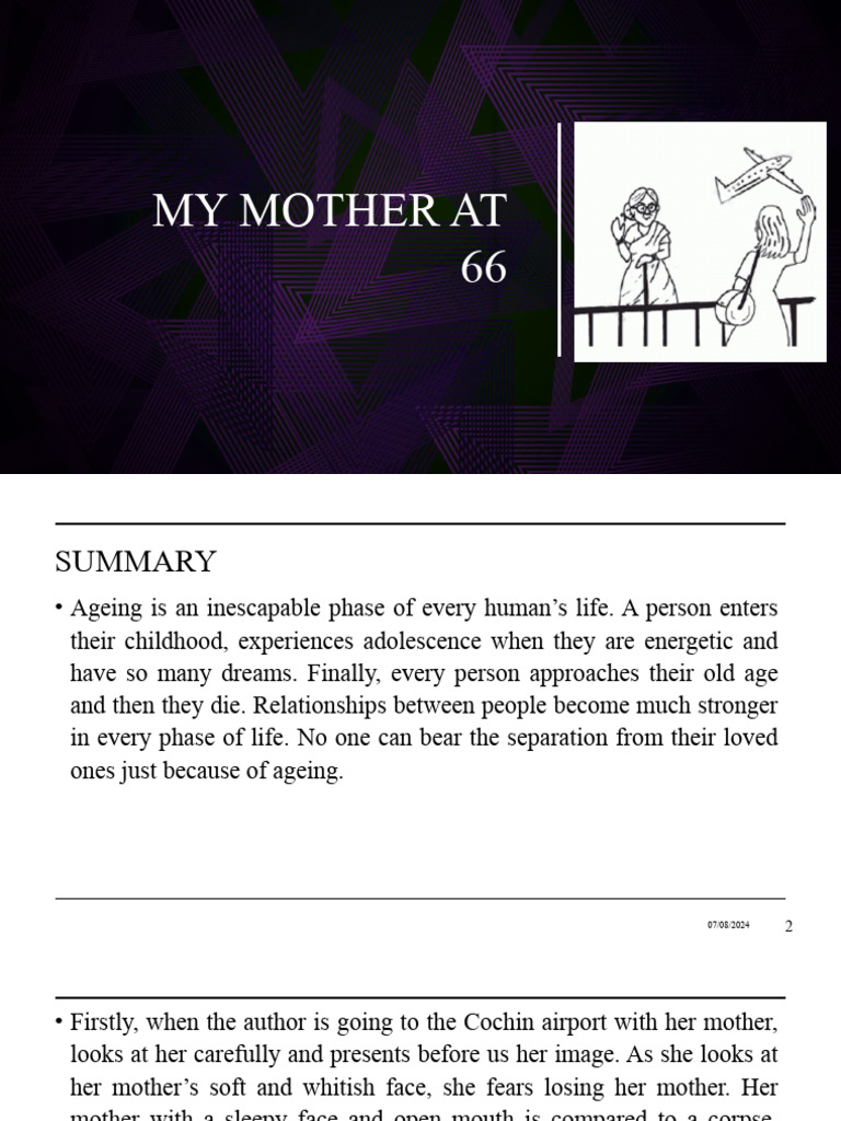 My Mother at 66 | PDF
