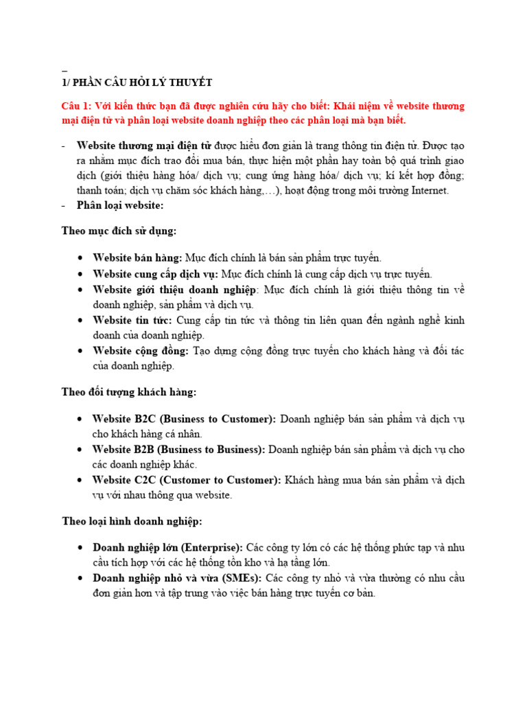 Xây D NG Web Kinh Doanh | PDF