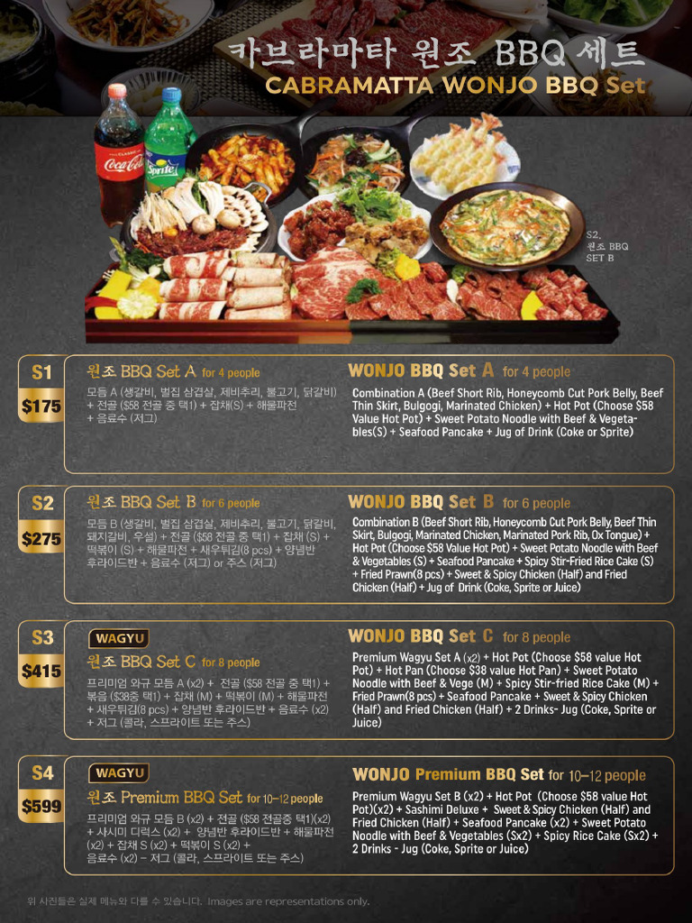 Cabramatta Wonjo-BBQ Main-Menu v03 | PDF