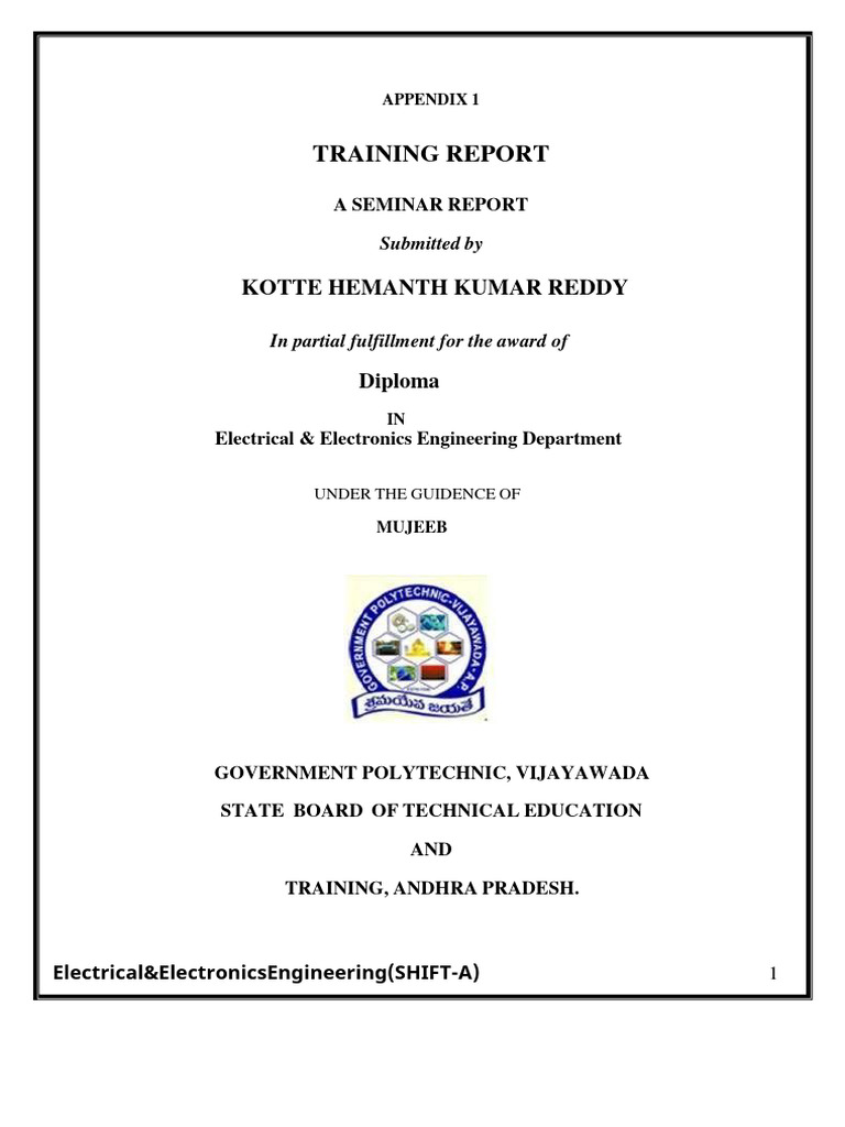 Hemanth Kumar Reddy Projet | PDF | Electrical Substation | Boiler
