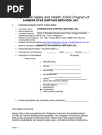 OSH Program Sample | PDF | Occupational Safety And Health | Personal ...