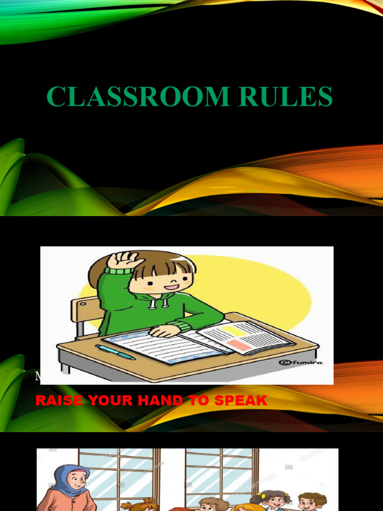 Classroom Rules | PDF | Informática