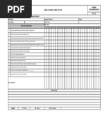 CHECKLIST - Escada - Plataforma | PDF